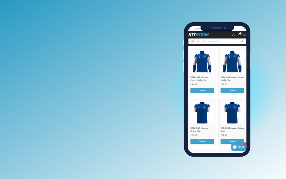 KitRoom | Sports Equipment Specialist | UK & Ireland